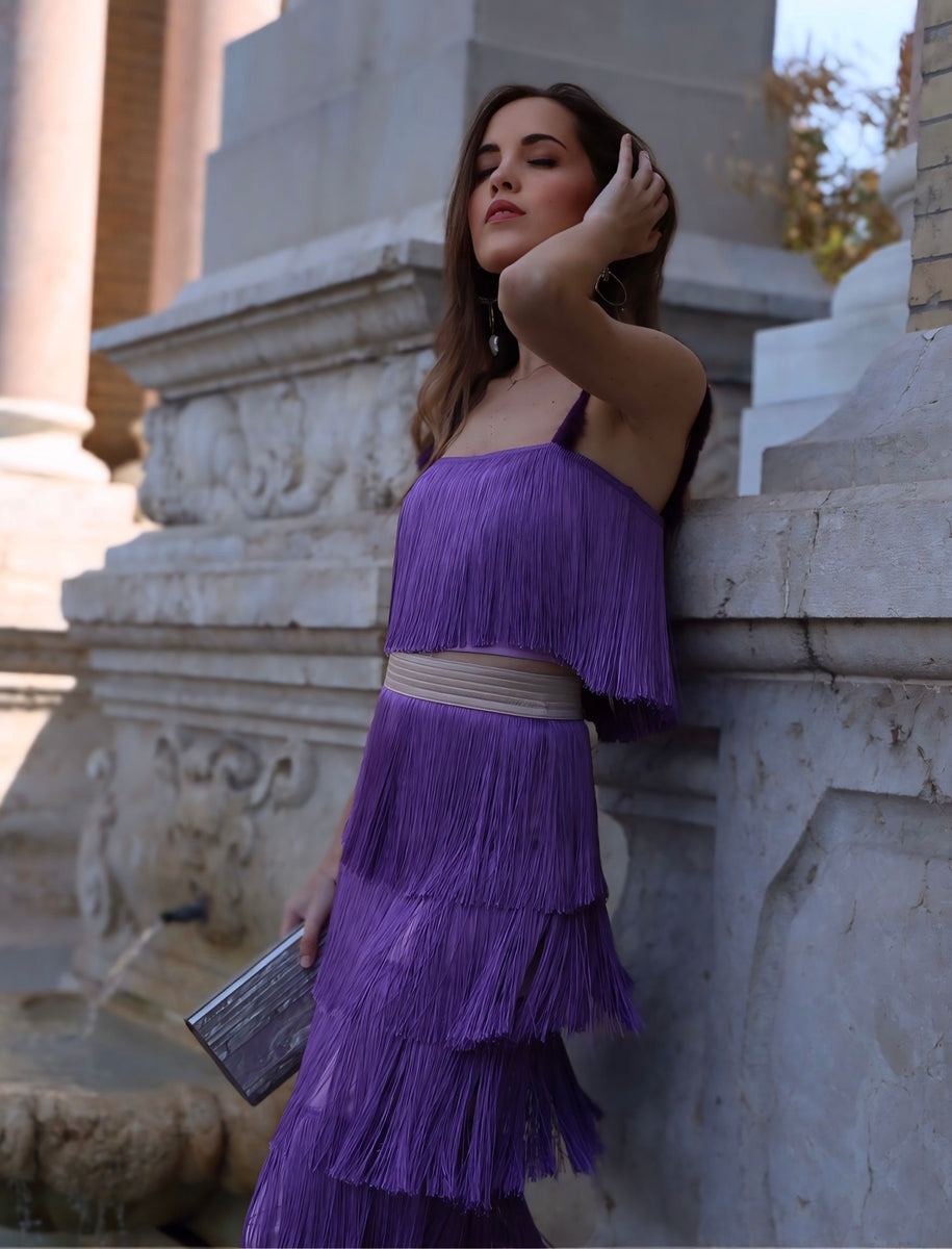 Top Alma Lila – Isabel Ogallar